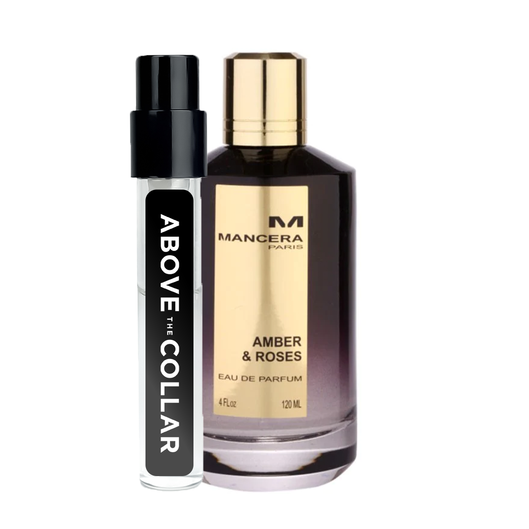 Mancera Amber & Roses Sample – Above The Collar