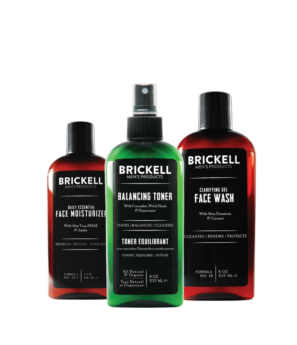 Brickell Men's Daily Face Cleanse Routine for Oily Skin Scented – Above ...