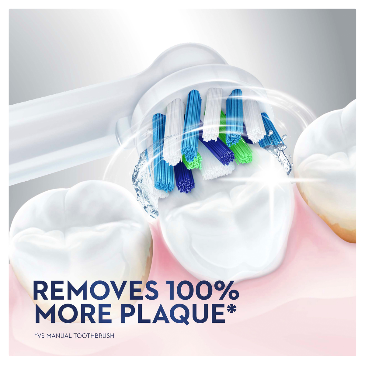Oral-B Smart Series 4 4000 Electric Toothbrush WHITE – Above The Collar