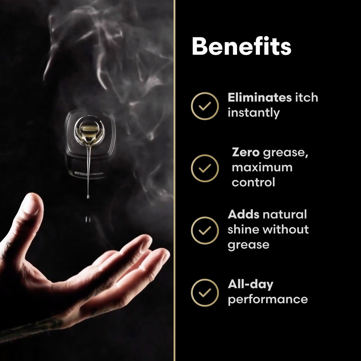 The Beard Struggle Liquid Beard Tonic Oil 5ml - Viking Storm – Above ...