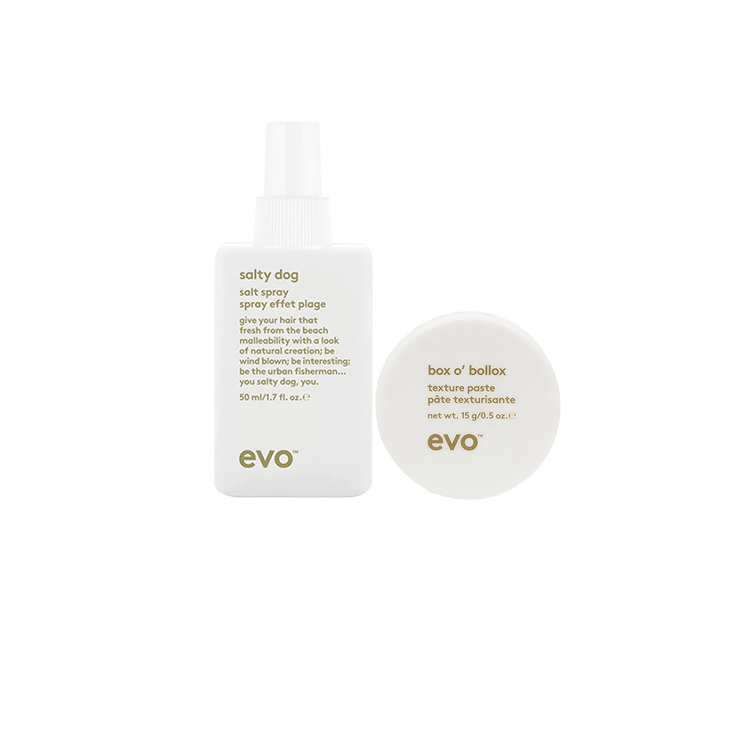 Evo Salty Dog Spray 50ml & Box O' Bollox Texture Paste 15g – Above The ...