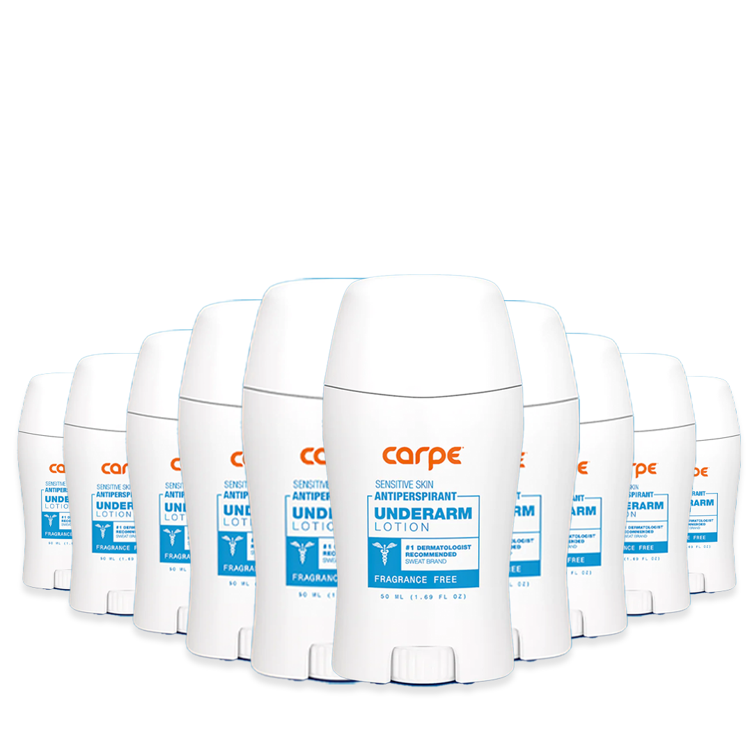 Carpe Antiperspirant Underarm Stick 50ml - 10 Pack – Above The Collar