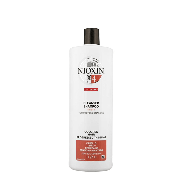 Nioxin System 4 Cleanser Shampoo 1000ml – Above The Collar
