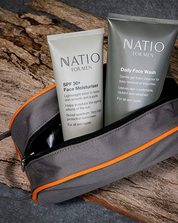 Natio For Men Daily Face Wash 150g – Above The Collar