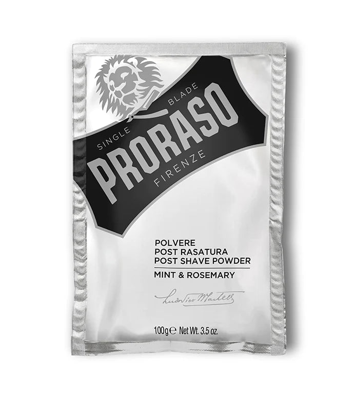 Proraso Post Shave Powder 100g – Above The Collar