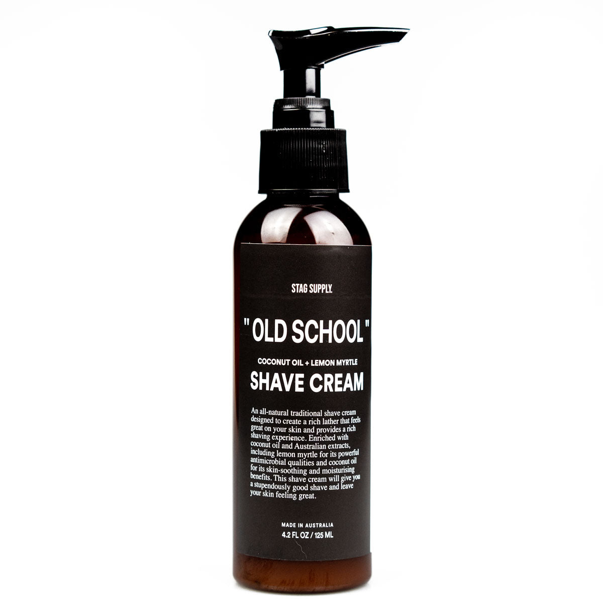 Stag Supply 'Old School' Shave Cream 500ml – Above The Collar